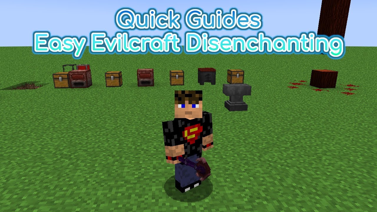 Quick Guides - Easy Evilcraft Disenchanting 🩸 - YouTube