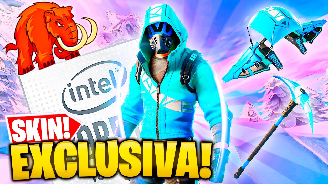 A SKIN DA INTEL É A SKIN MAIS CARA DO FORTNITE ? - YouTube