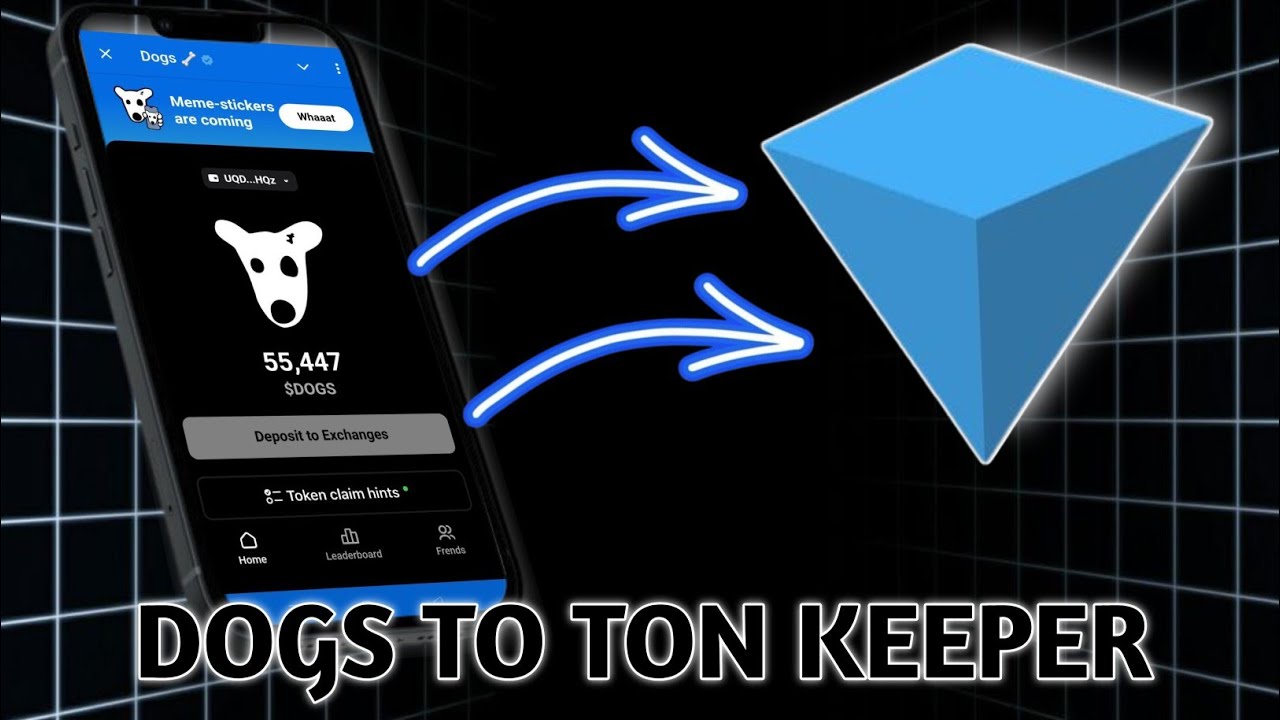 Withdraw dogs coin to ton keeper || Dogs coin ton keeper ലേക്ക് ...