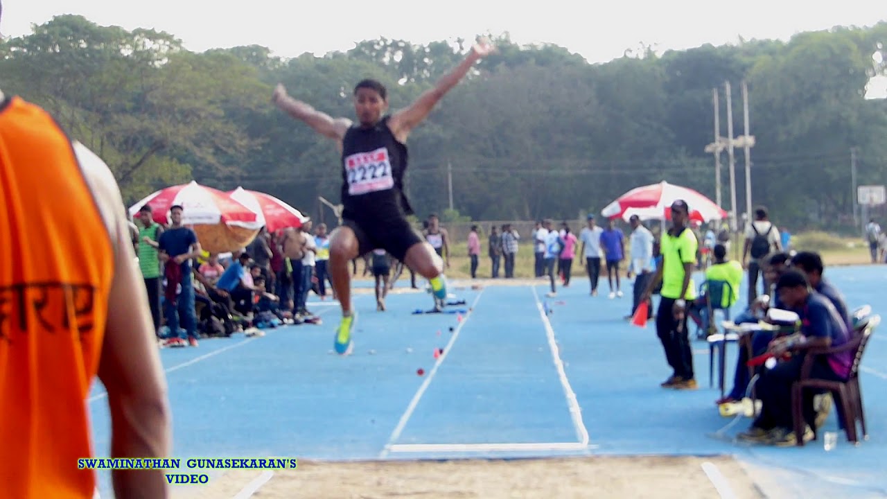 BOY'S U20 LONG JUMP FINAL. 33rd National Junior Athletics Championships ...