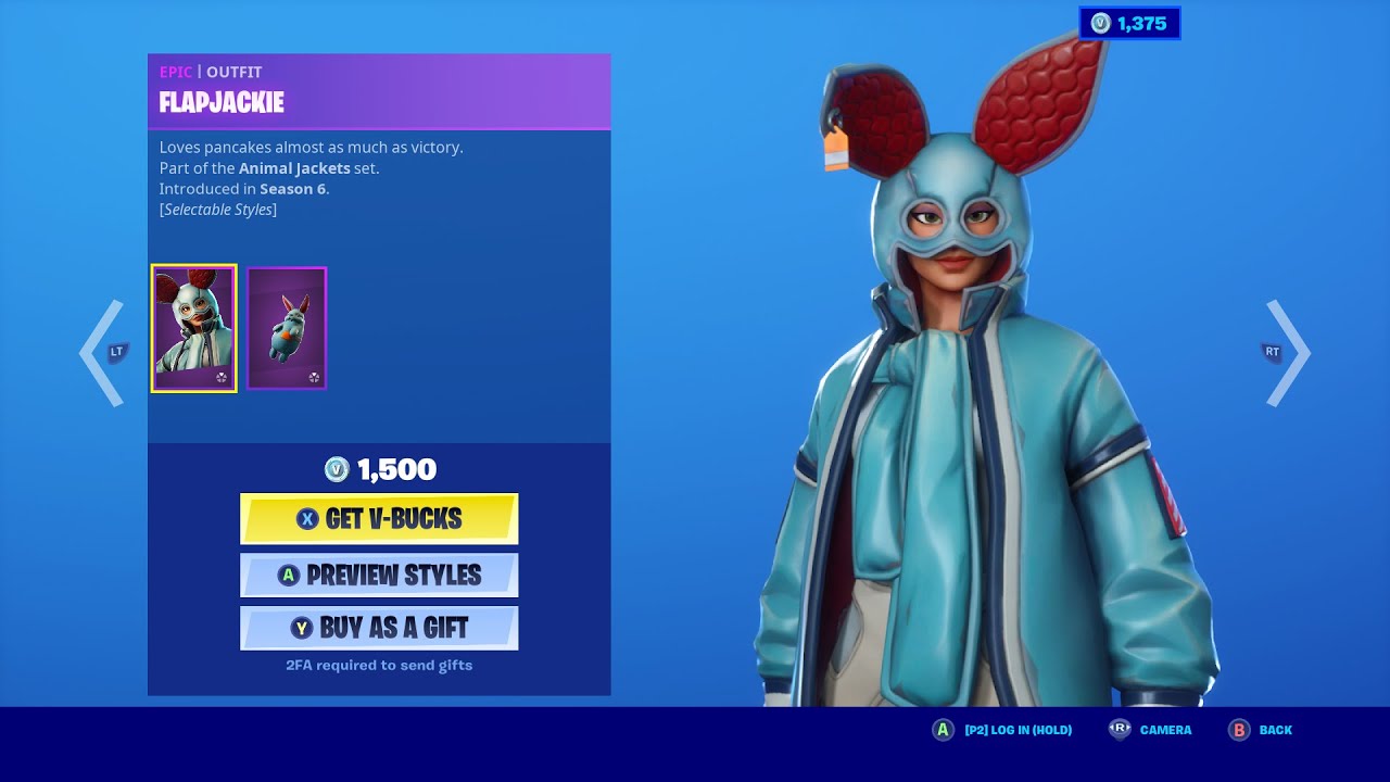 FLAPJACKIE IS BACK !!! Fortnite Item Shop February 19 2020 - YouTube