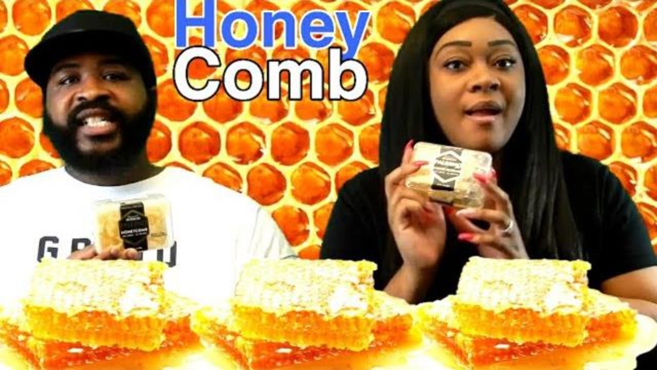RAW HONEYCOMB MUKBANG (STICKY EATING SOUNDS) - YouTube