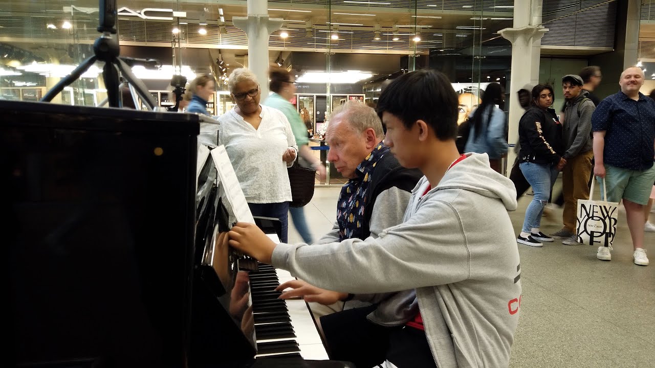 Never To Late To Learn Piano! Jam Session With Old Pianist | Cole Lam ...
