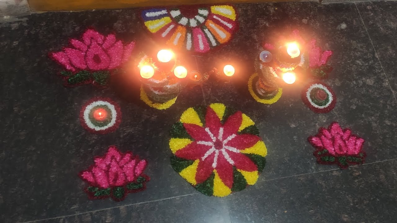 DIY Diwali special Fibre Wool Dia stand - YouTube