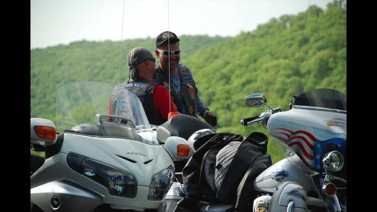 Southern Wolfs Motorcycle Association Los lobos Cabin Trip - YouTube