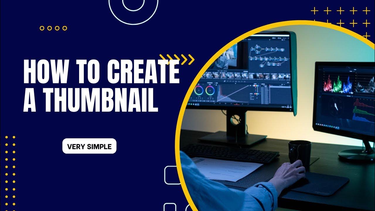 HOW TO CREATE A YOUTUBE THUMBNAIL - YouTube