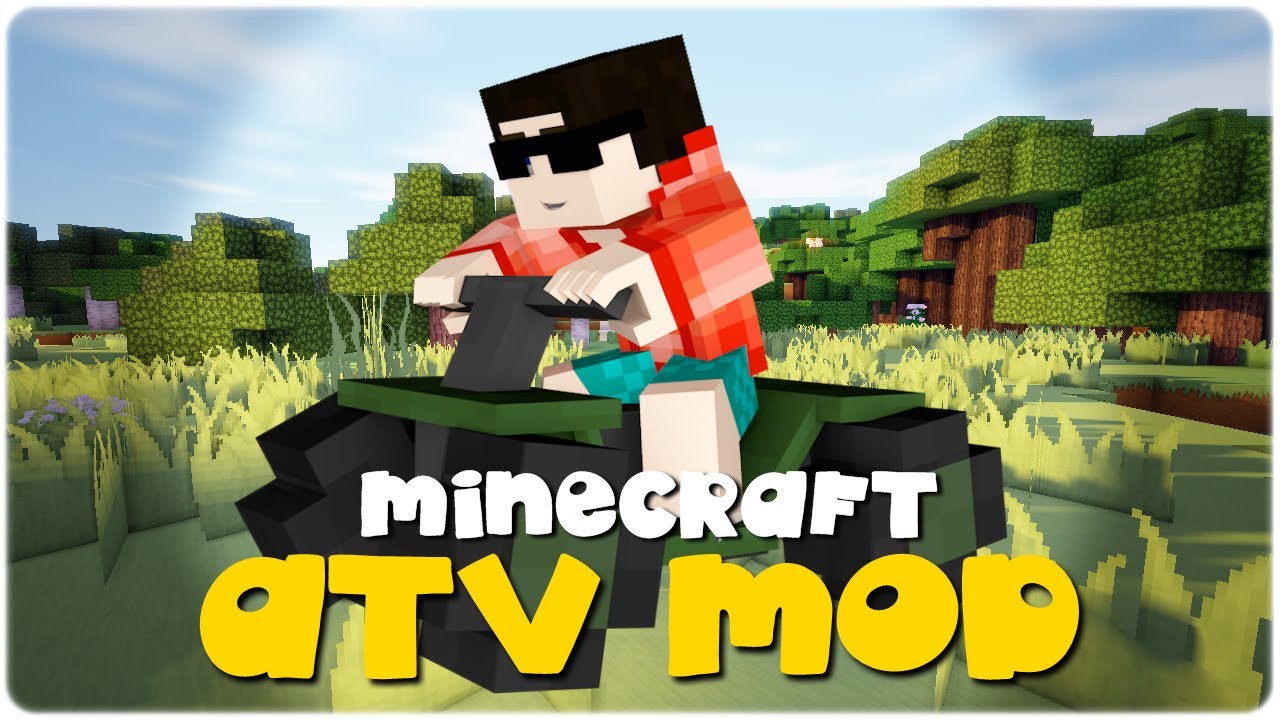 Quady w Minecraft !! (ATV MOD) - YouTube