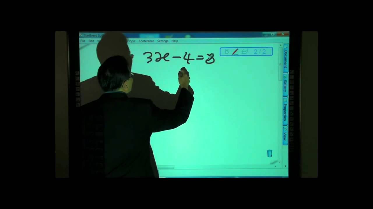 Hitachi Starboard Software 9.33 FXTRIO 77 ( Multi Input ) Thai Demo 5 ...