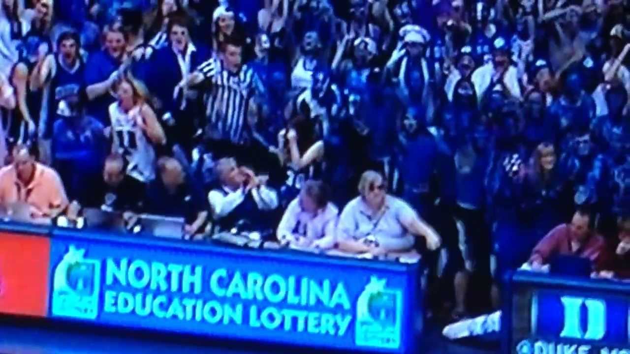 Bucky Waters (ex-Duke coach) on Press Row Smacks Fan? - YouTube