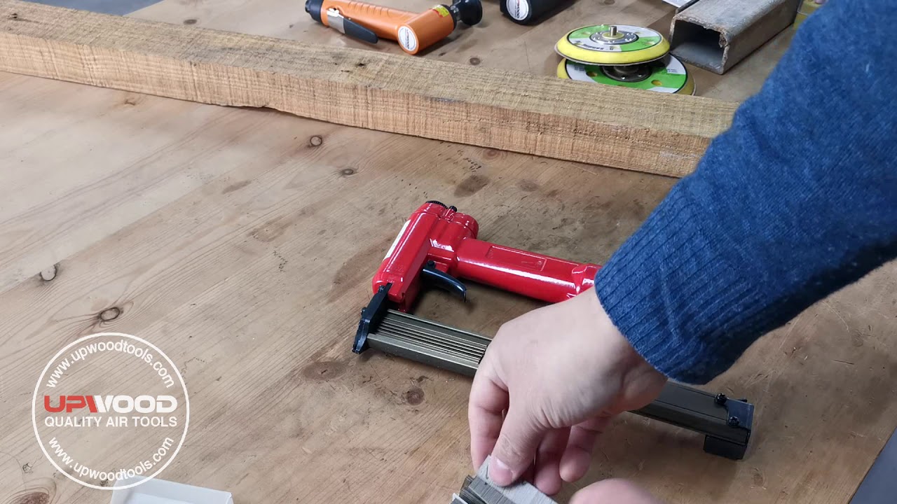 P625 Air Pin Nailer Max 25mm Pin Nails Fast Shooting Test - YouTube