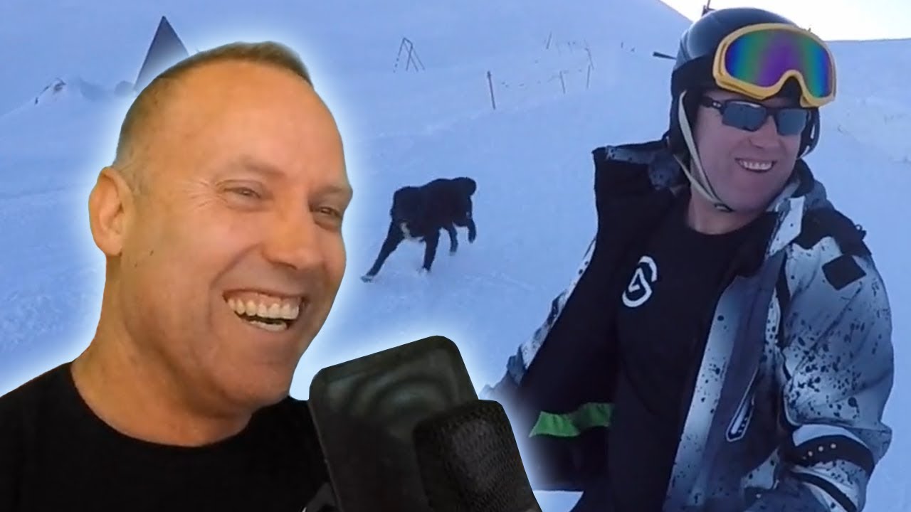 Swifty Reacts to His Snowboarding in Romania Footage - YouTube