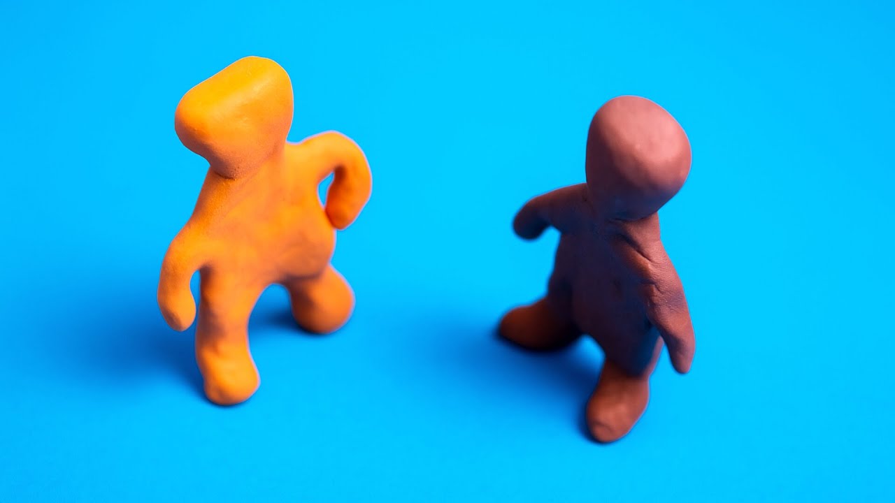 Clay Animation Zombie | Clay Stop Motion Fight | Stop Motion Animation ...