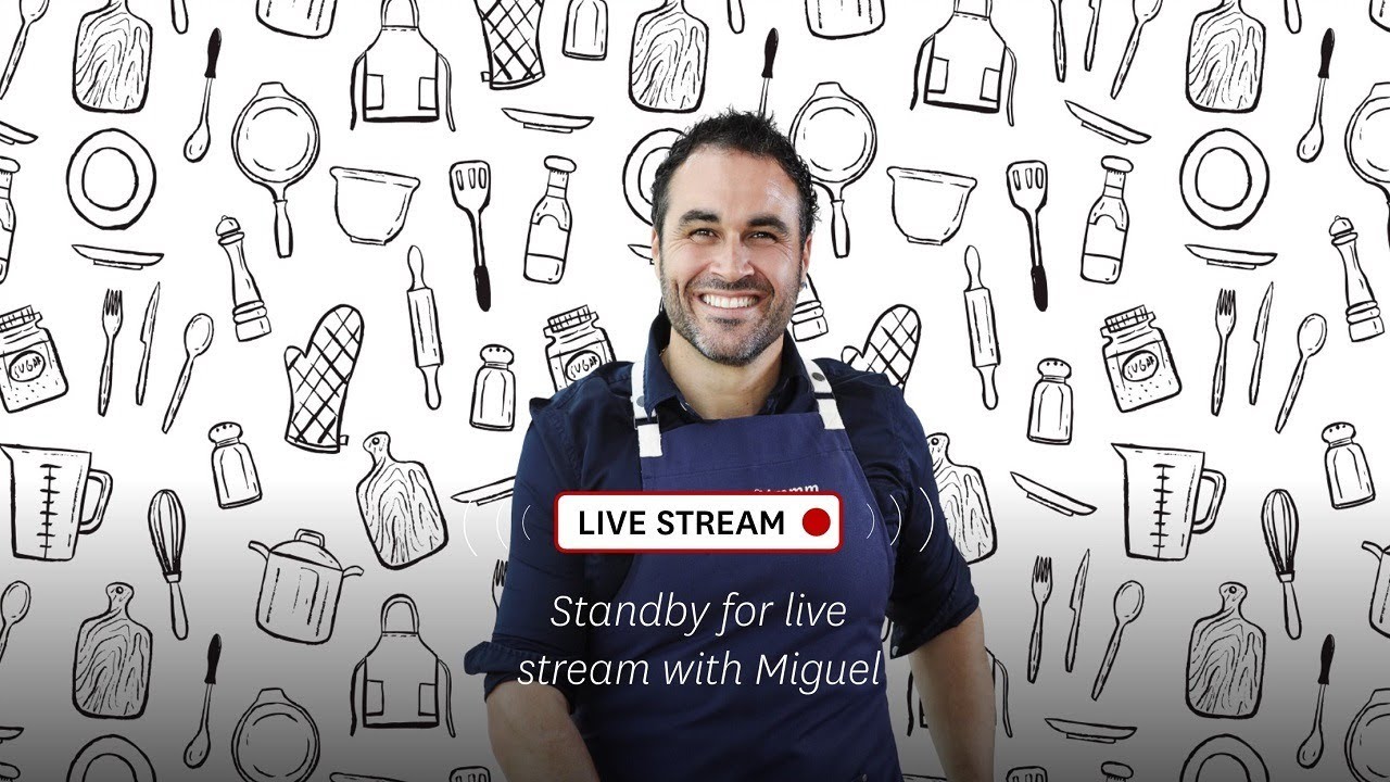 Kids cooking at home with Miguel - YouTube