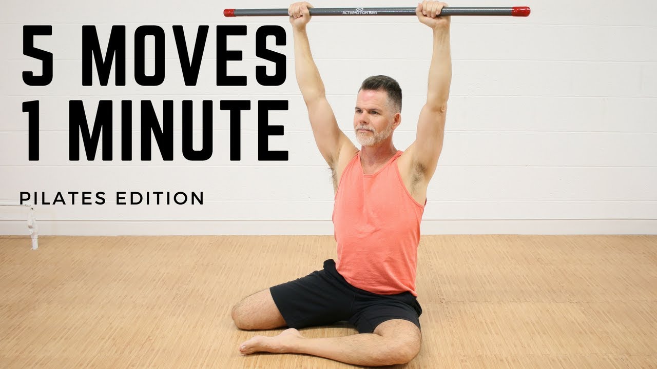 ActivMotion Bar - 5 Moves, 1 Minute - Pilates - YouTube