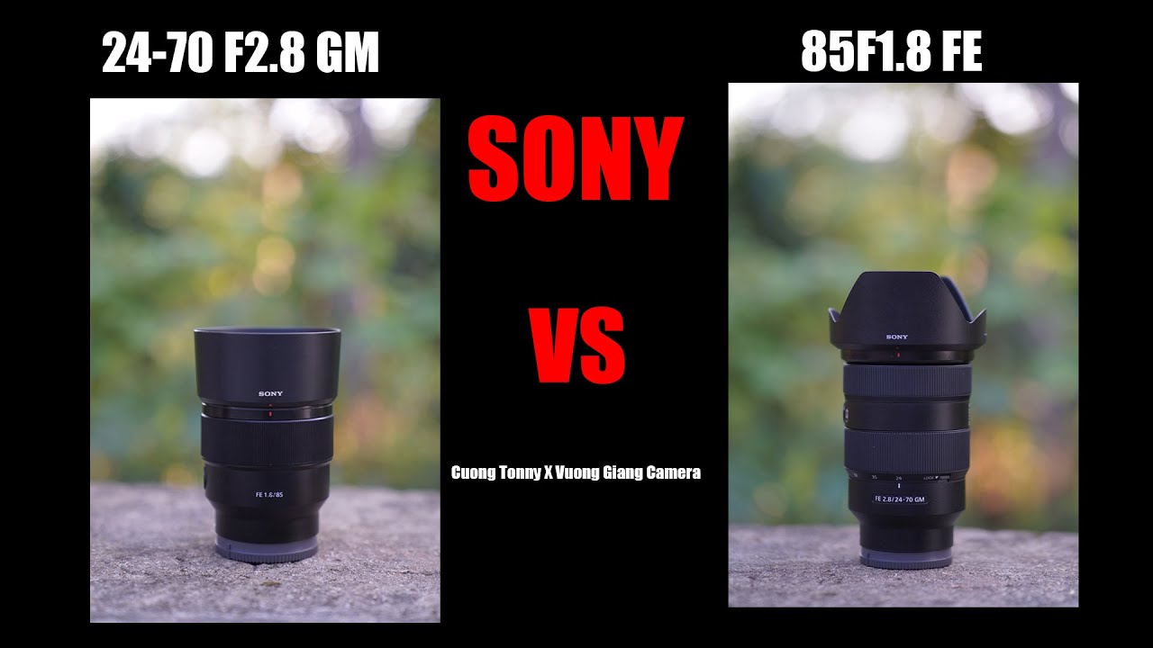 SO SÁNH BOKEH 24-70GM VS 85F1.8 FE - YouTube
