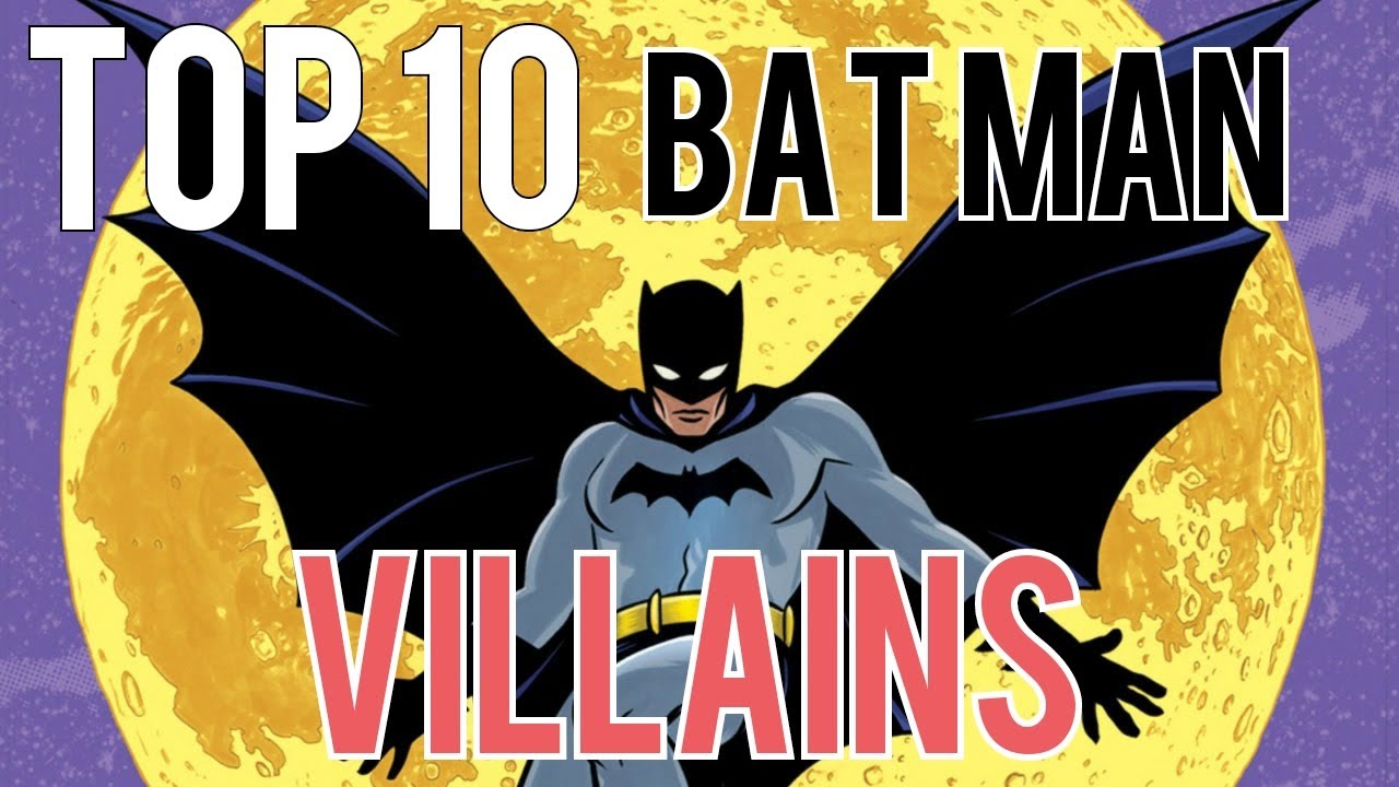 top 10 batman villains - YouTube