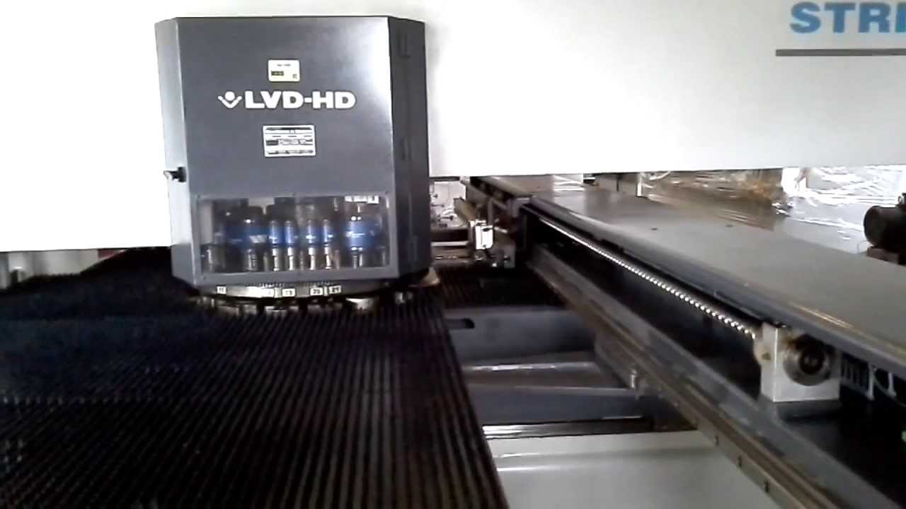 LVD HD Turret Punch Press P1225 Demo at Machinery & Spares - YouTube