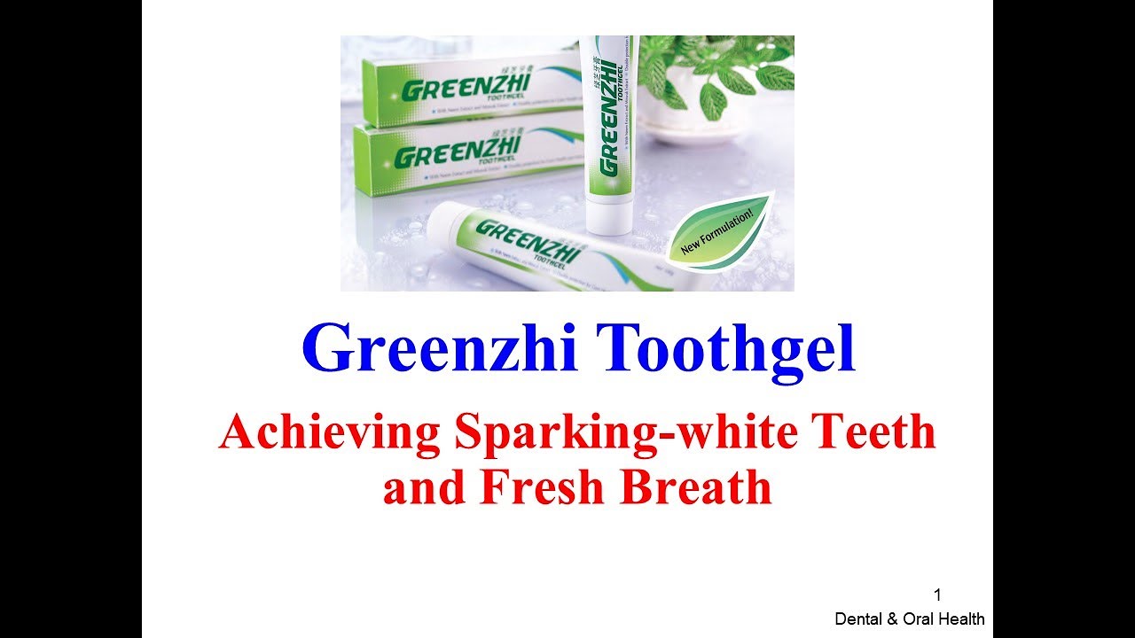 Webinar - Shuang Hor Product : Greenzhi Toothgel - YouTube