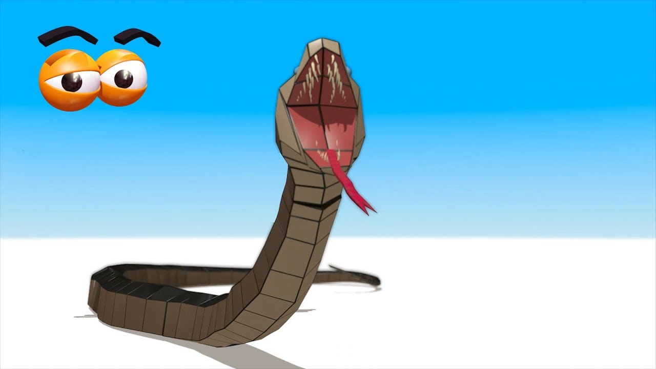 CUBE BUILDER for KIDS (HD) - Build a Snake for Children - AApV - YouTube