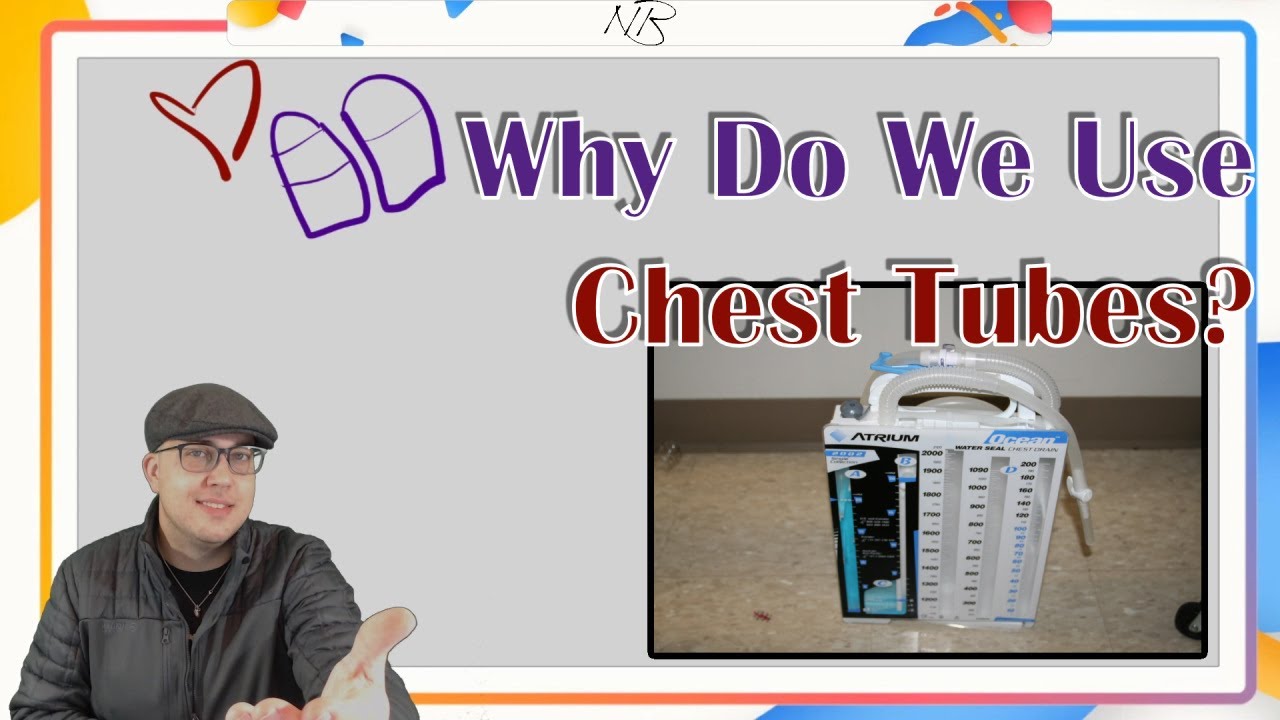 Why Do We Use Chest Tubes? | Physiology of Chest Tubes | Nursing ...