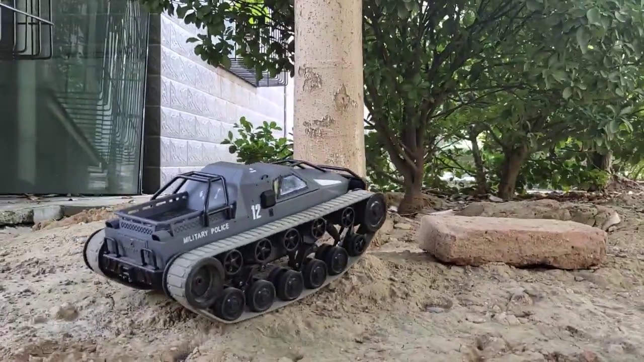 RC Flip Ripsaw Tank - YouTube