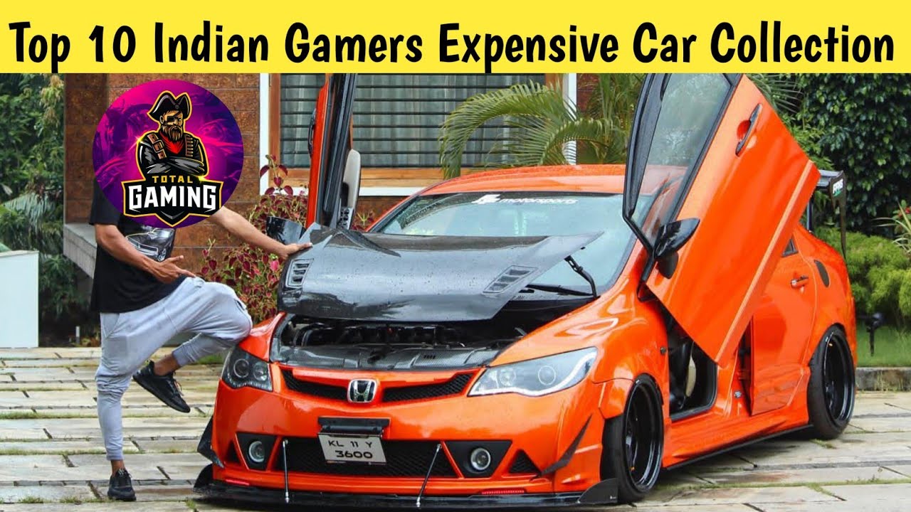 Top 10 Indian Gamers Expensive Car Collection 2021 | Total Gaming ...