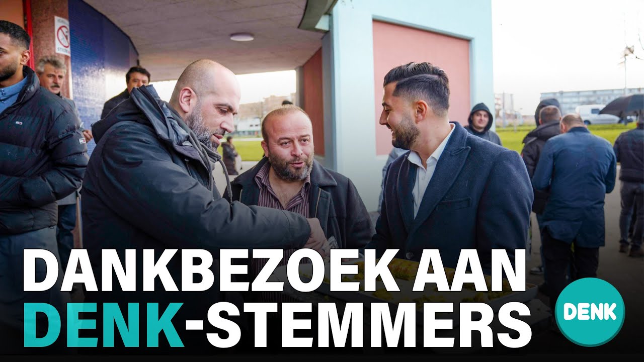 DENK-kiezers, bedankt voor jullie stem! - YouTube