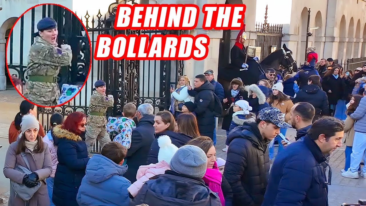 LOUD AND CLEAR Lady Soldier’s Command to Overzealous Tourists. - YouTube