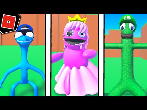 How to become SECRET RAINBOW FRIENDS MORPHS in RAINBOW FRIENDS ROLEPLAY ...