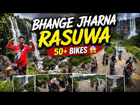 Ride to bhange waterfall rasuwa||Lovely accident😡