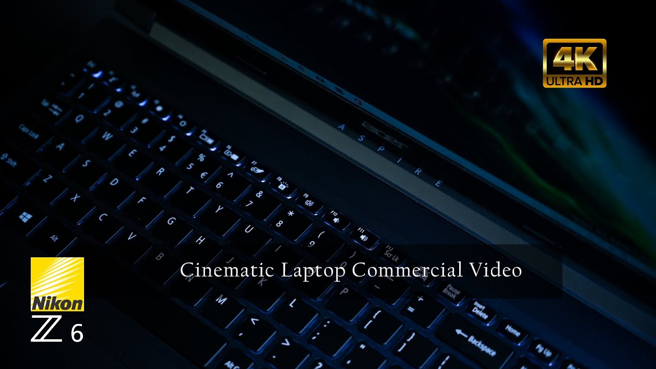 Cinematic (B-Roll) Laptop Commercial (4K UHD) - YouTube