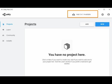 How to stop or remove unity hub update - YouTube