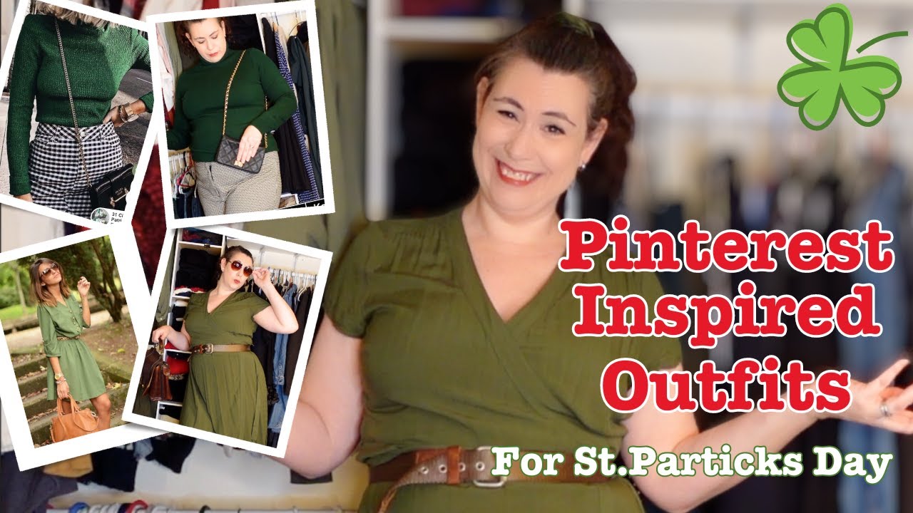 A PINTEREST INSPIRED SHOP MY CLOSET! (For St.Paddy's Day Outfits) - YouTube