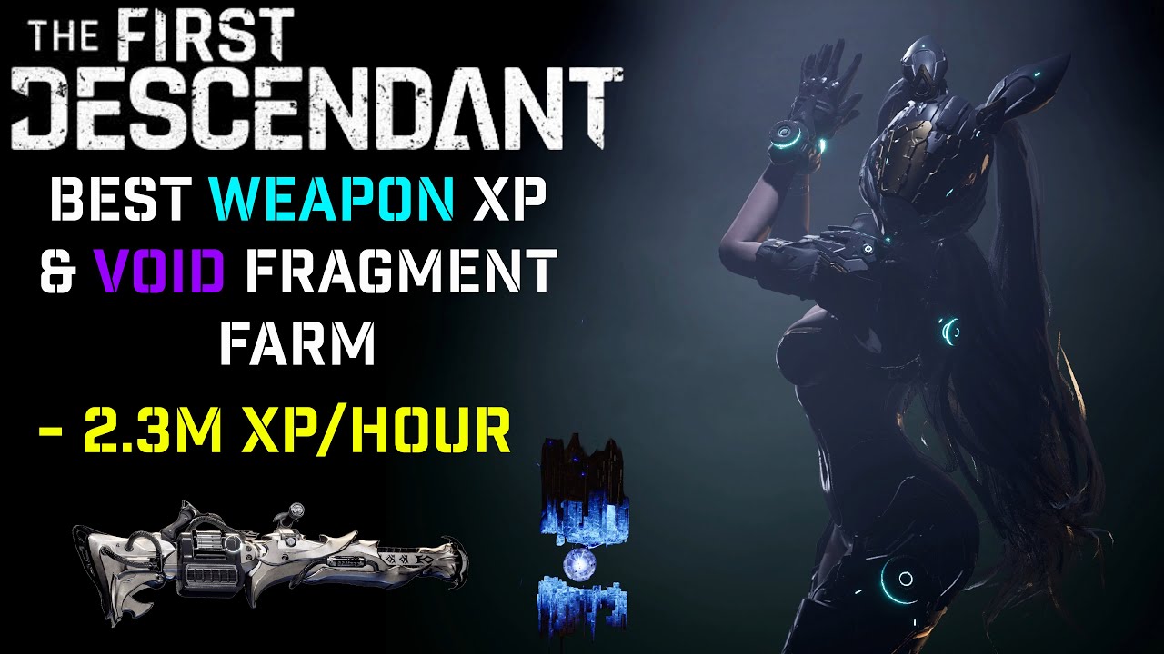 NEW BEST WEAPON XP FARM | The First Descendant - YouTube
