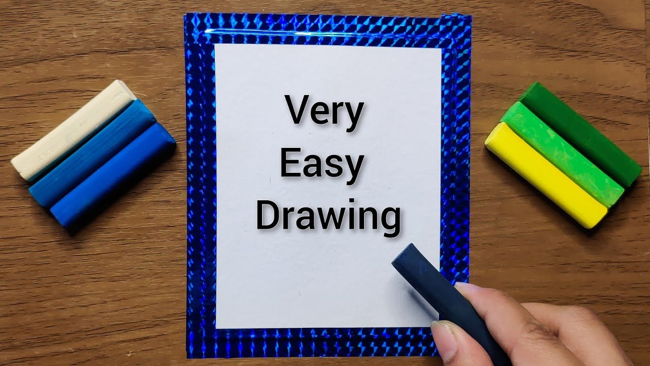 Simple Soft Pastels Drawing for Beginners ️ || Step by Step Tutorial ...