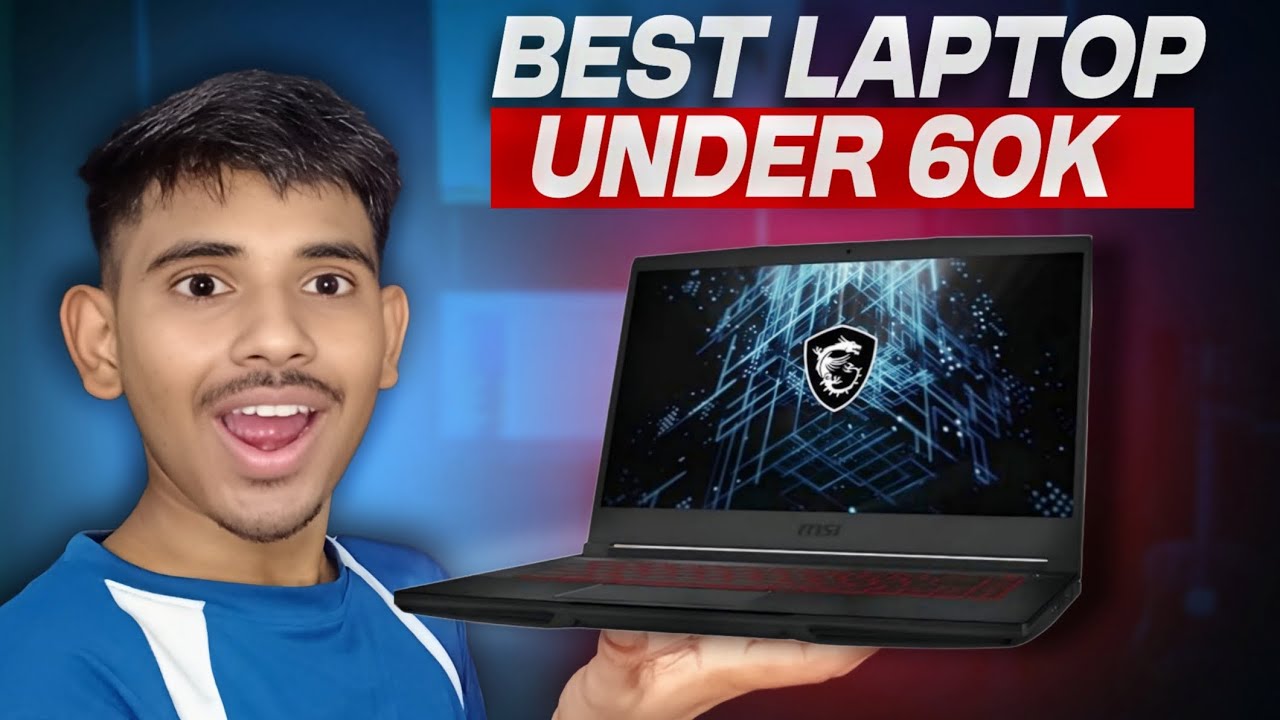 😱Best gaming laptop under 60k In 2024 ||Msi GF63 thin 11UC | The ...