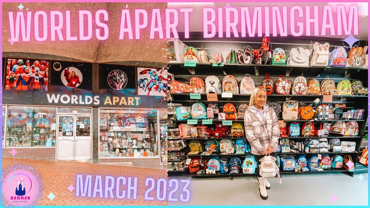 Worlds Apart Birmingham Shop Tour Loungefly Backpacks Sales Manga Anime ...