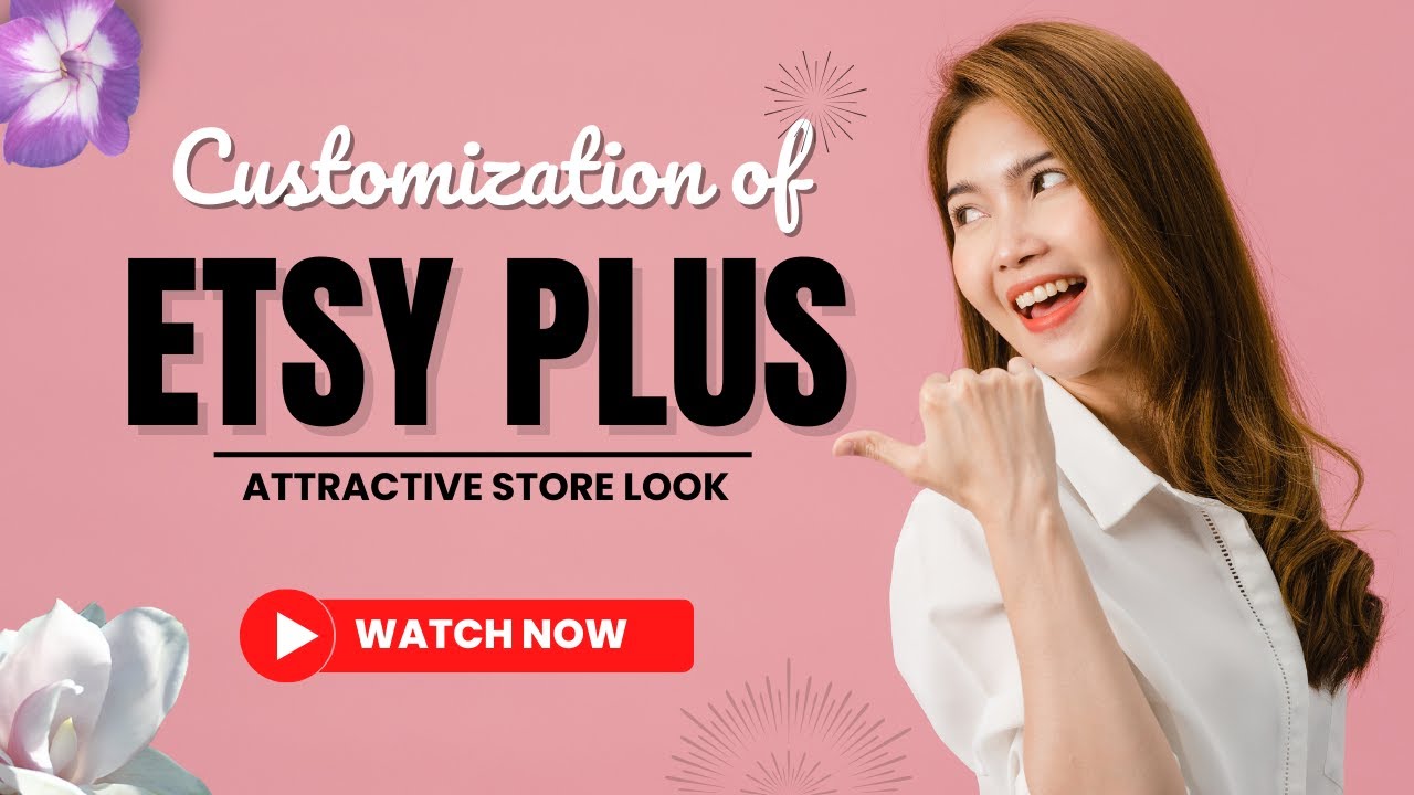 Etsy Plus Customization for GoldWeb-Paris store - YouTube