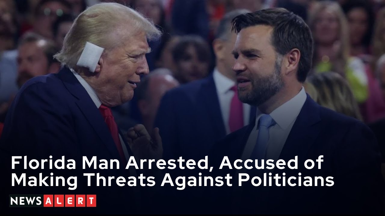 Florida Man Arrested for Threats Against Trump and Senator Vance - YouTube