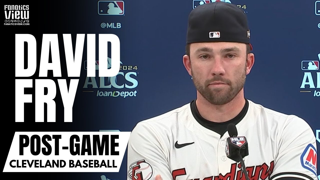David Fry Reacts to EPIC Extra Innings Walk-Off Home Run for Cleveland ...