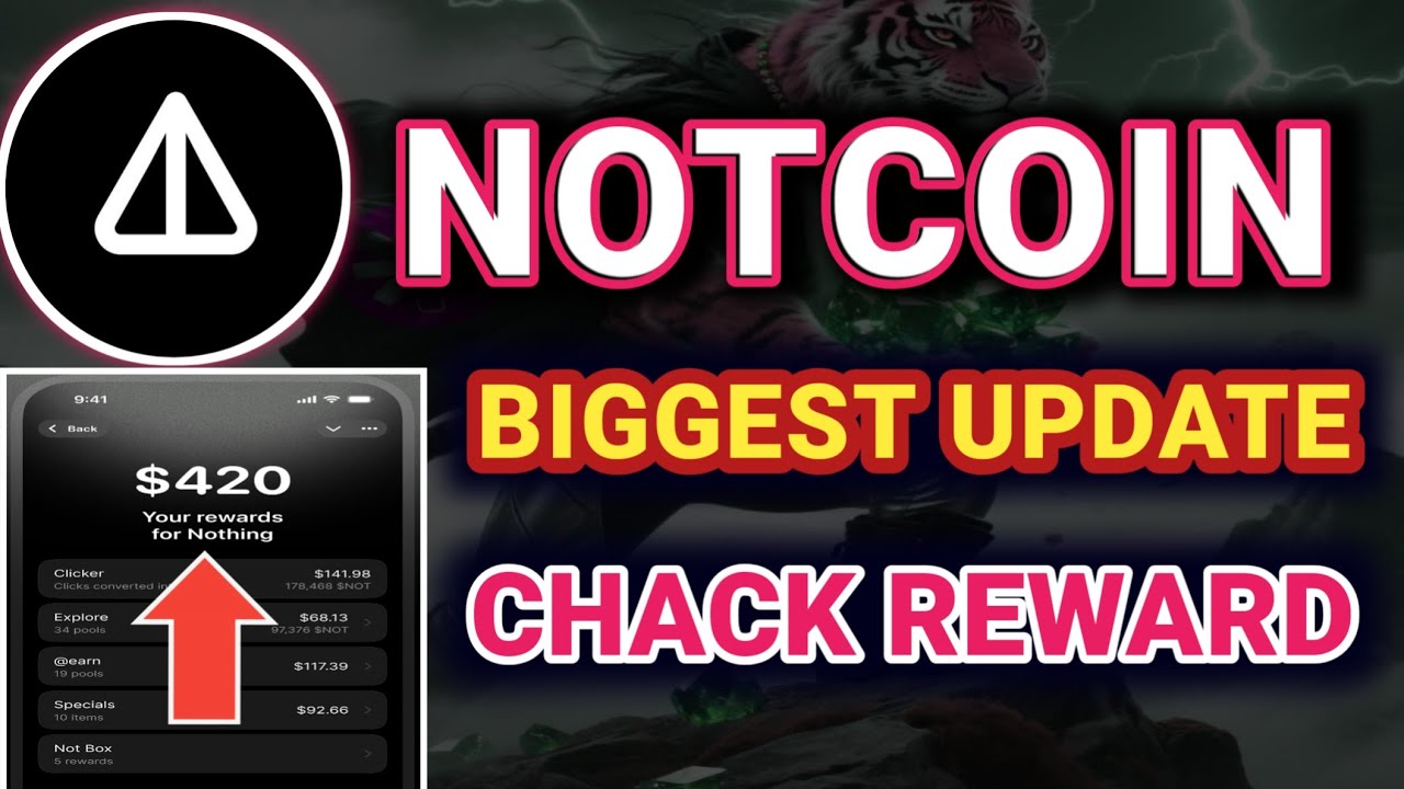 not coin new update I notcoin again claim I notcoin airdrop new reward ...