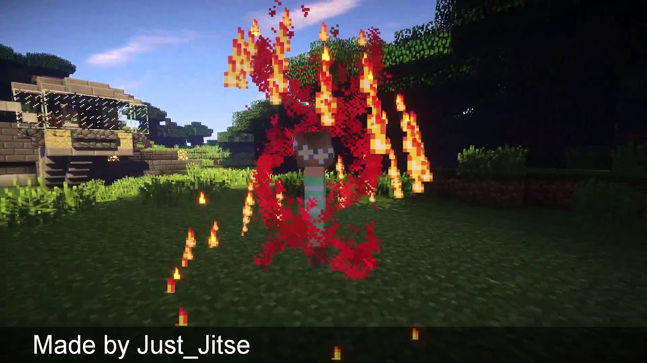 Spiral Particle Effect in Minecraft - YouTube