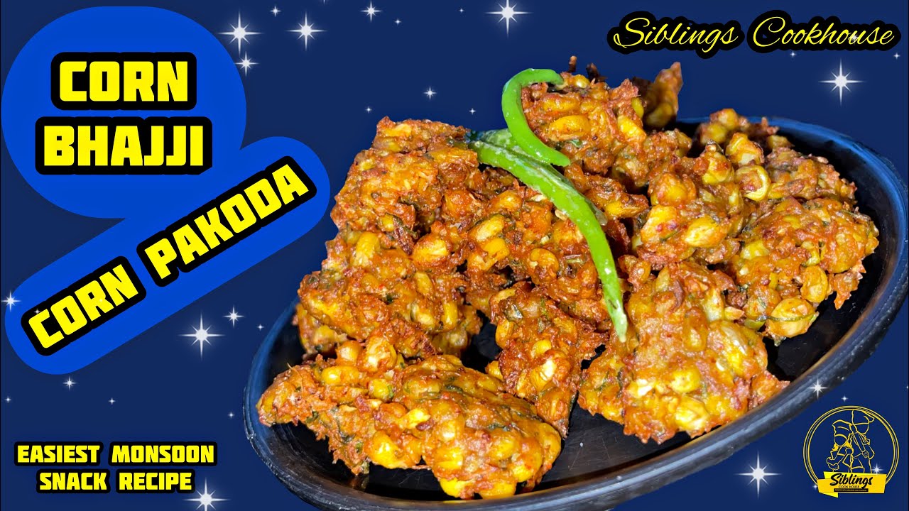 Corn Bhajji | Corn Pakoda How to make Lonavala style Corn bhajji ...