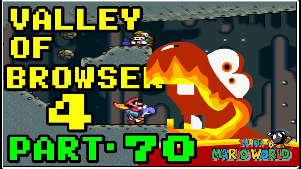 SUPER MARIO WORLD (VALLEY OF BROWSER 4) PART. 70 Até Zerar ‹ FABRICIO ...