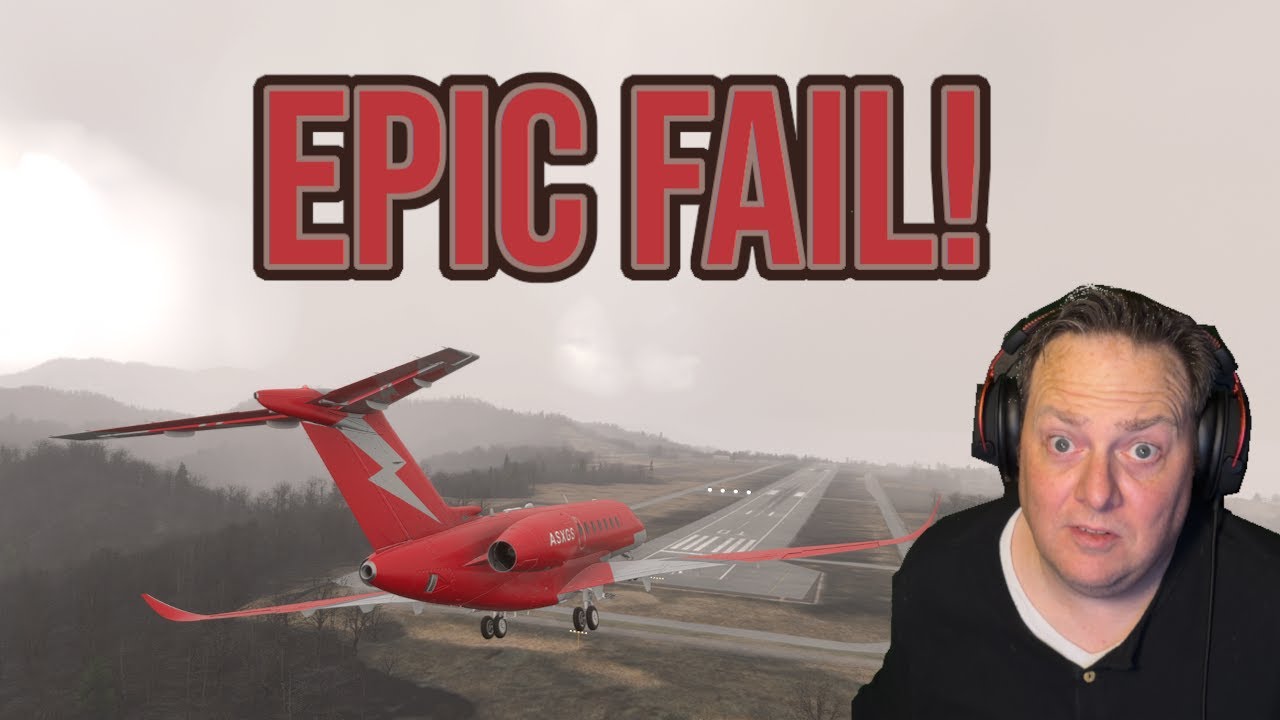 Cessna Longitude Landing Crash | Flight Simulator 2024 | South Korea to ...