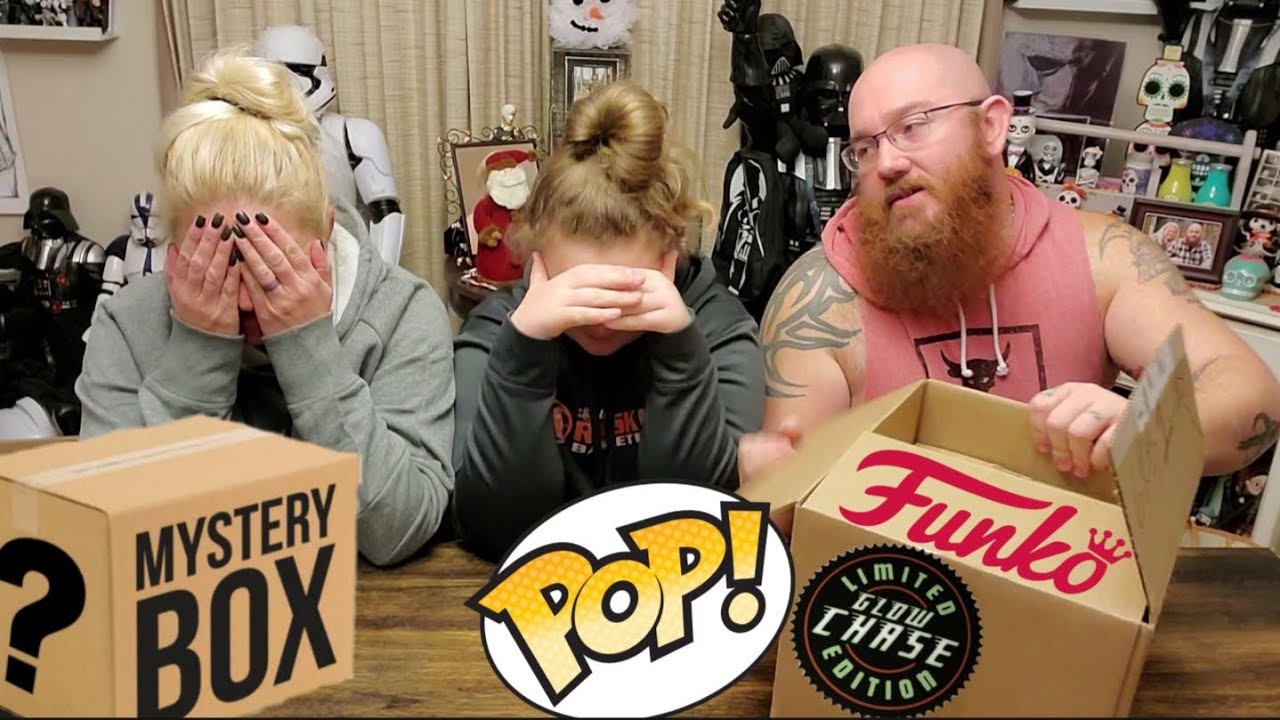 FUNKO POP MYSTERY BOX 6 POPS, 1 IS A GUARANTEED CHASE! - YouTube