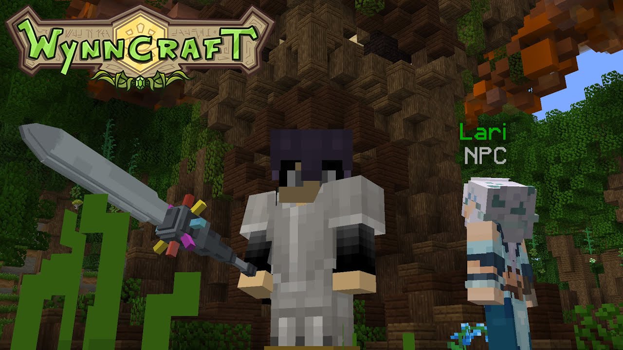 Guardian of the Forest (Minecraft: Wynncraft 2.0) [Episode #23] - YouTube