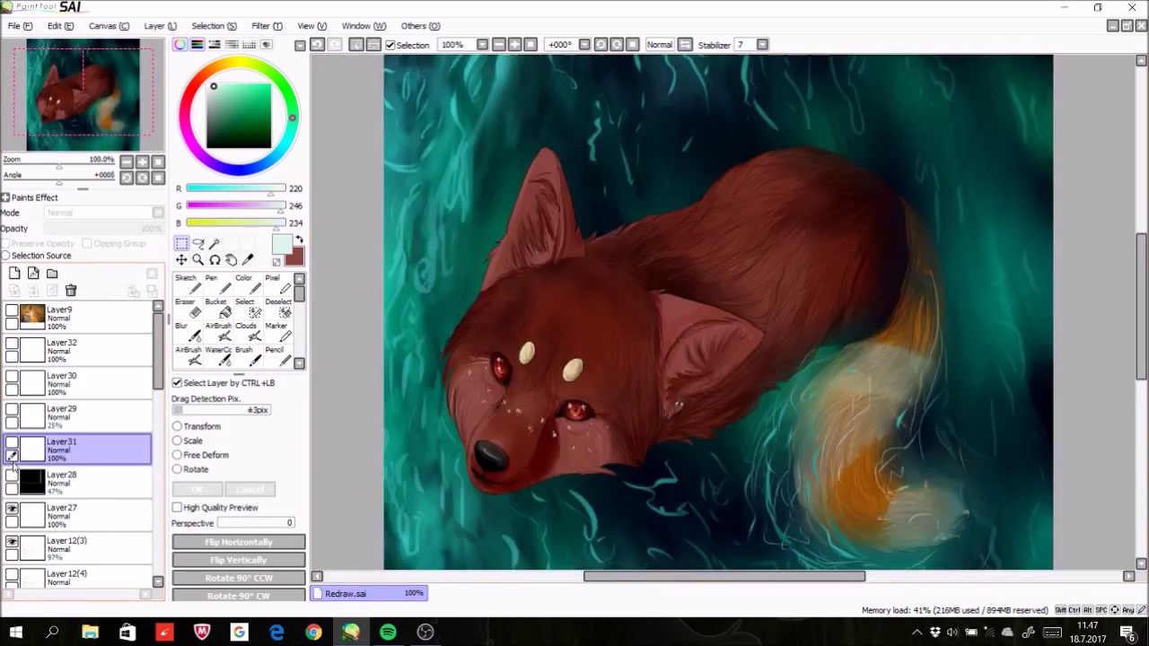 REDRAW SPEEDPAINT - YouTube