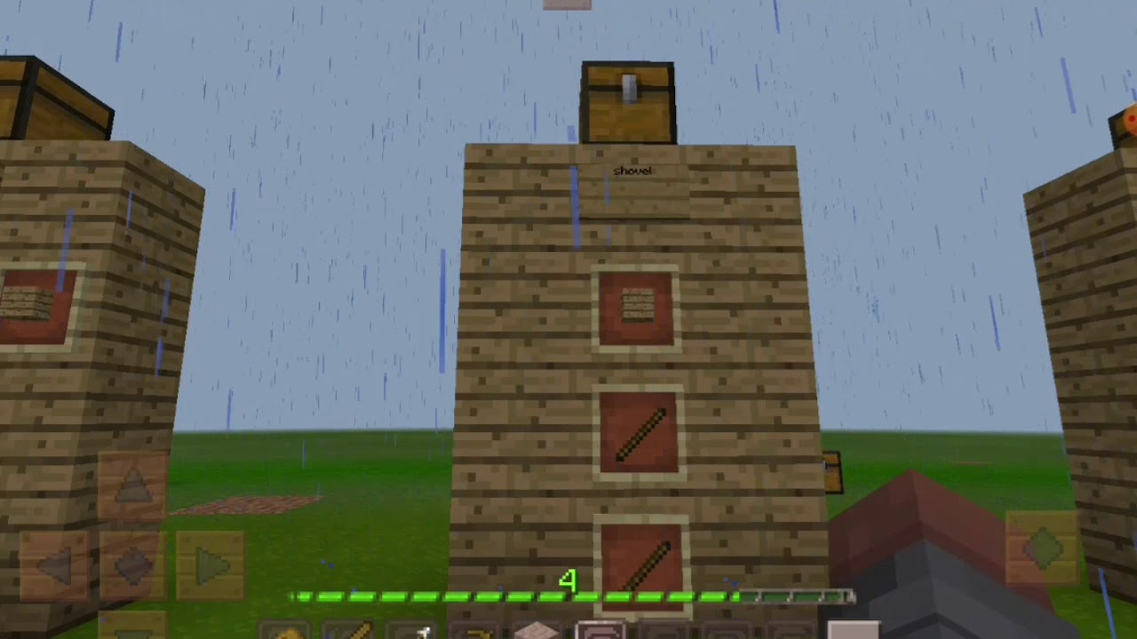 How to make wooden Tools in Minecraft in English - YouTube