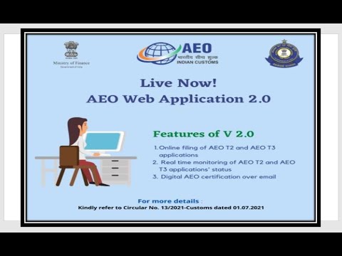 CBIC | Launch of online filing of application for Authorised Economic ...